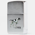 English pointer dog zippo lighter | Zazzle