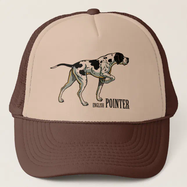 english pointer trucker hat | Zazzle