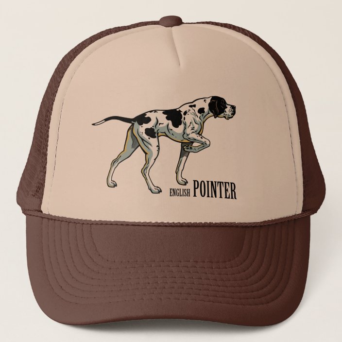 english pointer trucker hat | Zazzle.com