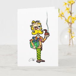 English Professor Greeting Card | Zazzle