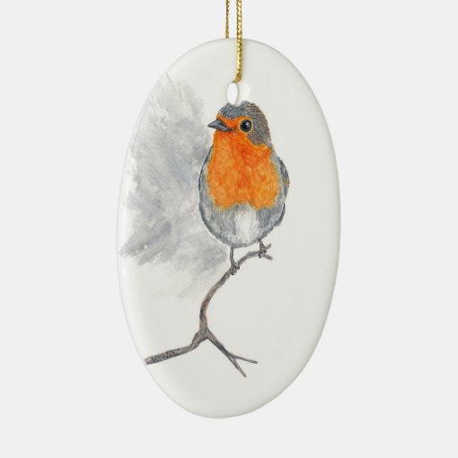 English Robin Ornament | Zazzle