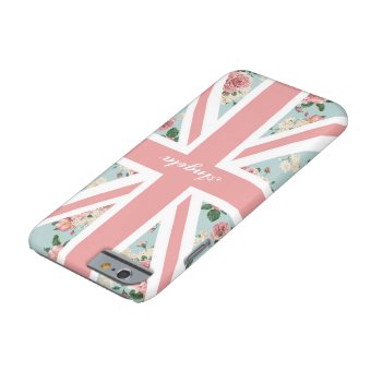 English Roses Union Jack Flag Case-Mate iPhone Case | Zazzle