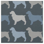 English Springer Spaniel Dog Vintage Florals Fabric | Zazzle