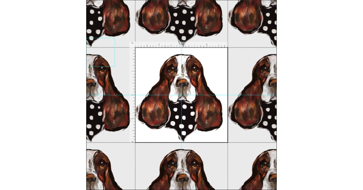 English Springer Spaniel Fabric | Zazzle.com