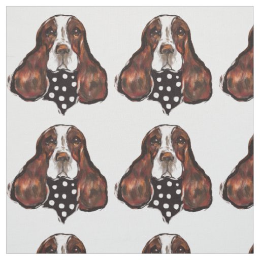 English Springer Spaniel Fabric | Zazzle.com