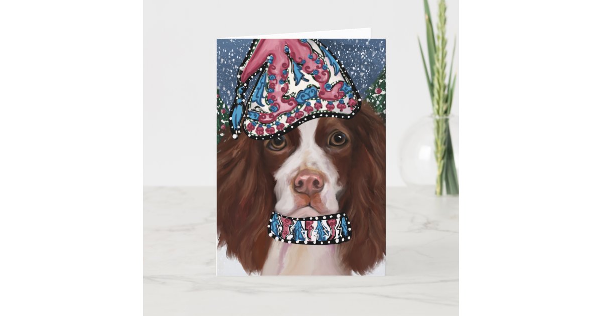 ENGLISH SPRINGER SPANIEL THANK YOU CARD | Zazzle