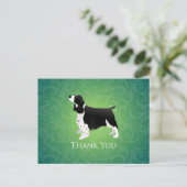 English Springer Spaniel Thank You Postcard | Zazzle