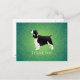 English Springer Spaniel Thank You Postcard | Zazzle