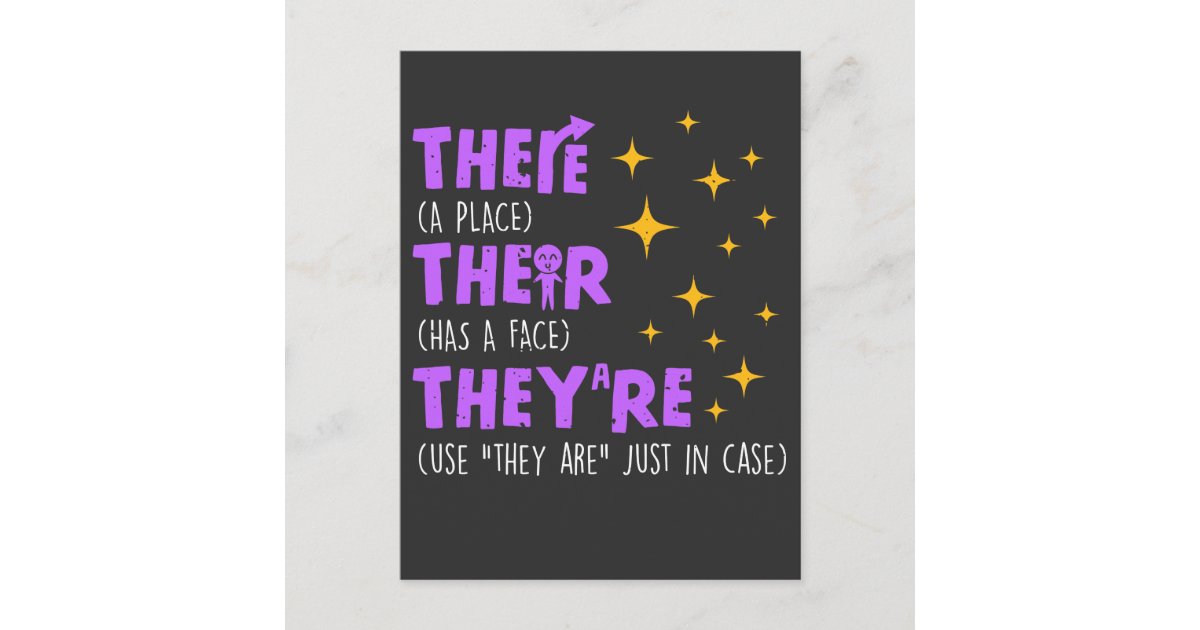 English Teaching School Grammar Teacher Postcard | Zazzle