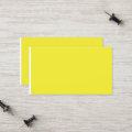 Enhance Your Design with Yellow Background Calling Card | Zazzle