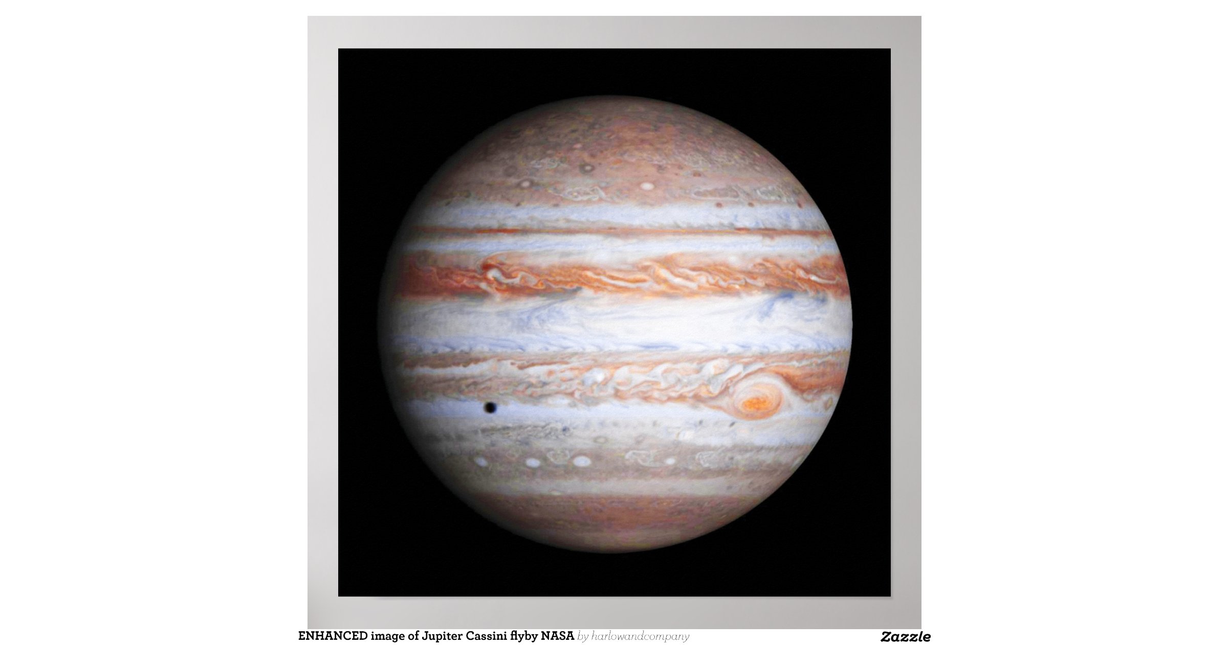 enhanced_image_of_jupiter_cassini_flyby_nasa_poster ...