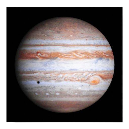 ENHANCED image of Jupiter Cassini flyby NASA Poster | Zazzle