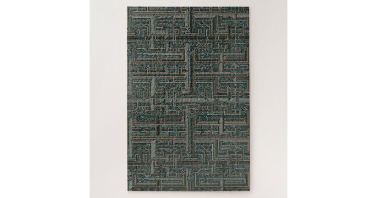 Enigmatic Maze - Impossibly Painful Jigsaw Puzzle | Zazzle