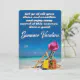 Enjoy a summer vacation at the beach holiday card | Zazzle
