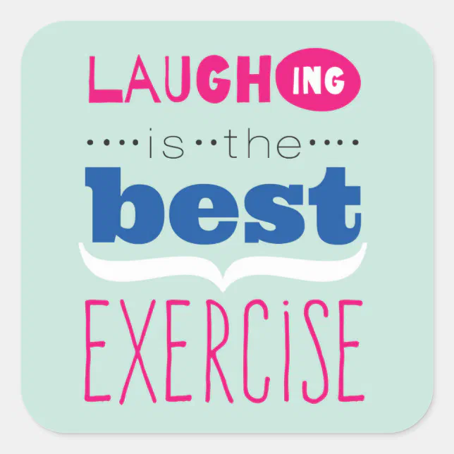 Enjoy Life Square Sticker | Zazzle