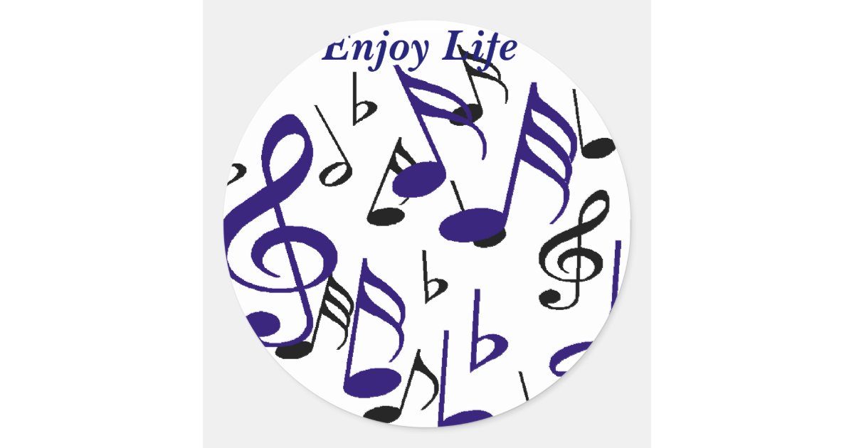 Enjoy Life_ Sticker | Zazzle