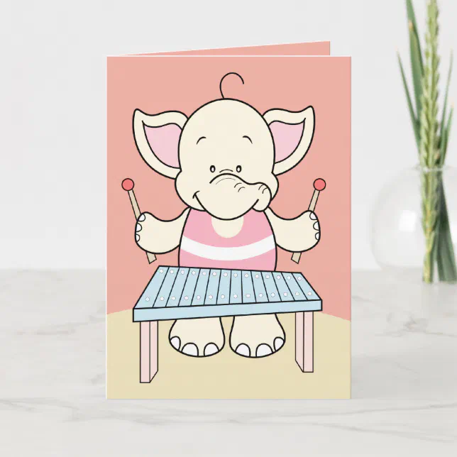 Enjoy the Music Greeting Card | Zazzle