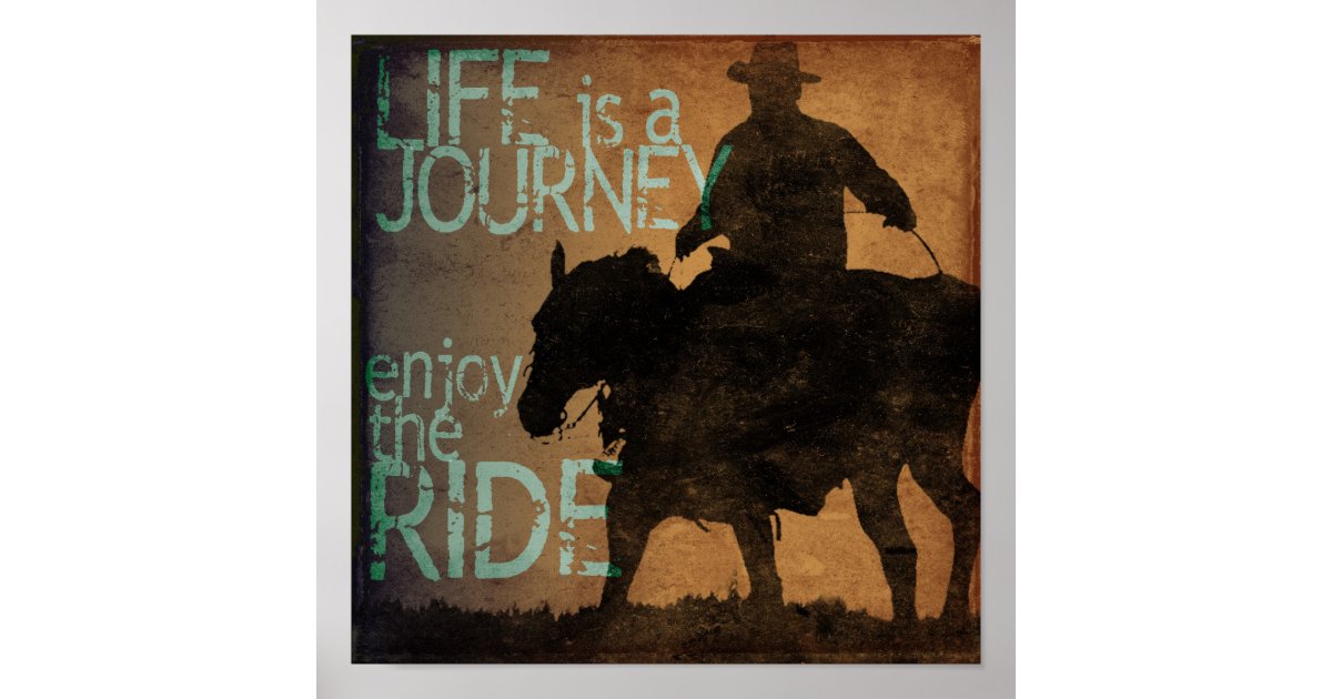 Enjoy the Ride Poster | Zazzle