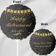 Enjoy Your Well-Deserved Rest Happy Retirement Balloon | Zazzle