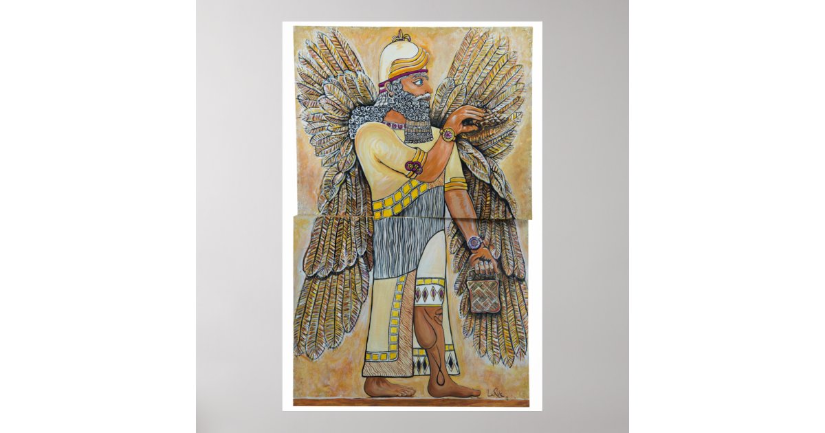 Enki The Annunaki Poster | Zazzle