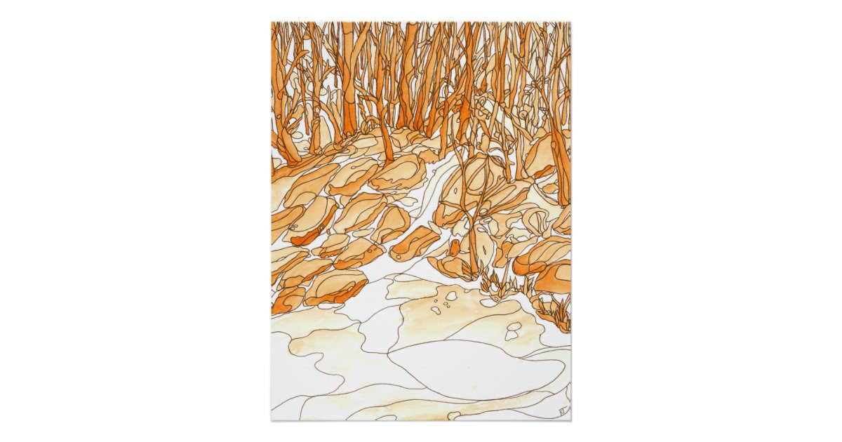 Eno River #35 Poster | Zazzle