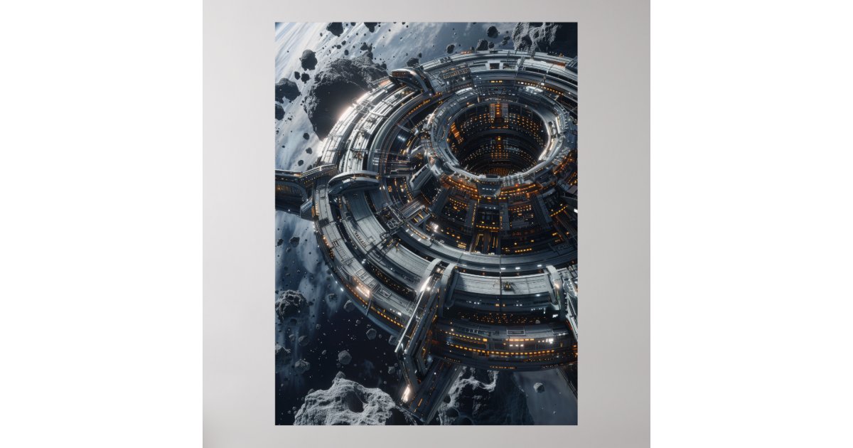 Enormous Architectural Beauty - Stunning Cinematic Poster | Zazzle
