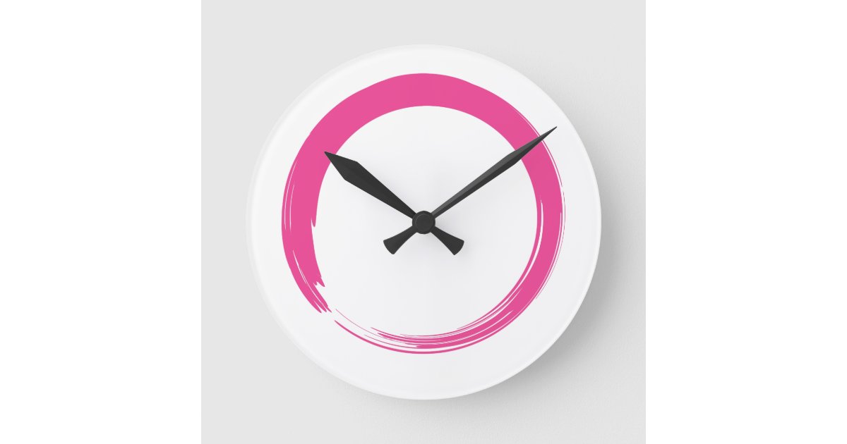 Enso Open Circle Massage Room Clocks | Zazzle