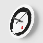 Enso Open Circle Massage Room Clocks | Zazzle