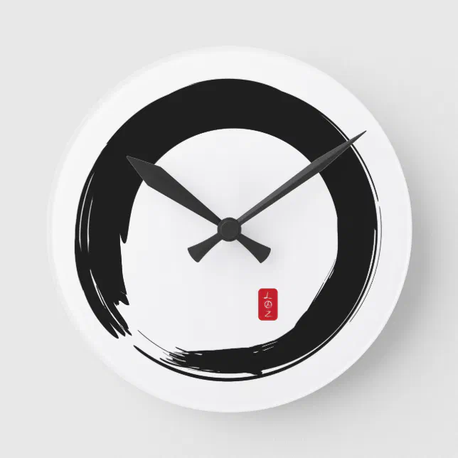 Enso Open Circle Massage Room Clocks | Zazzle