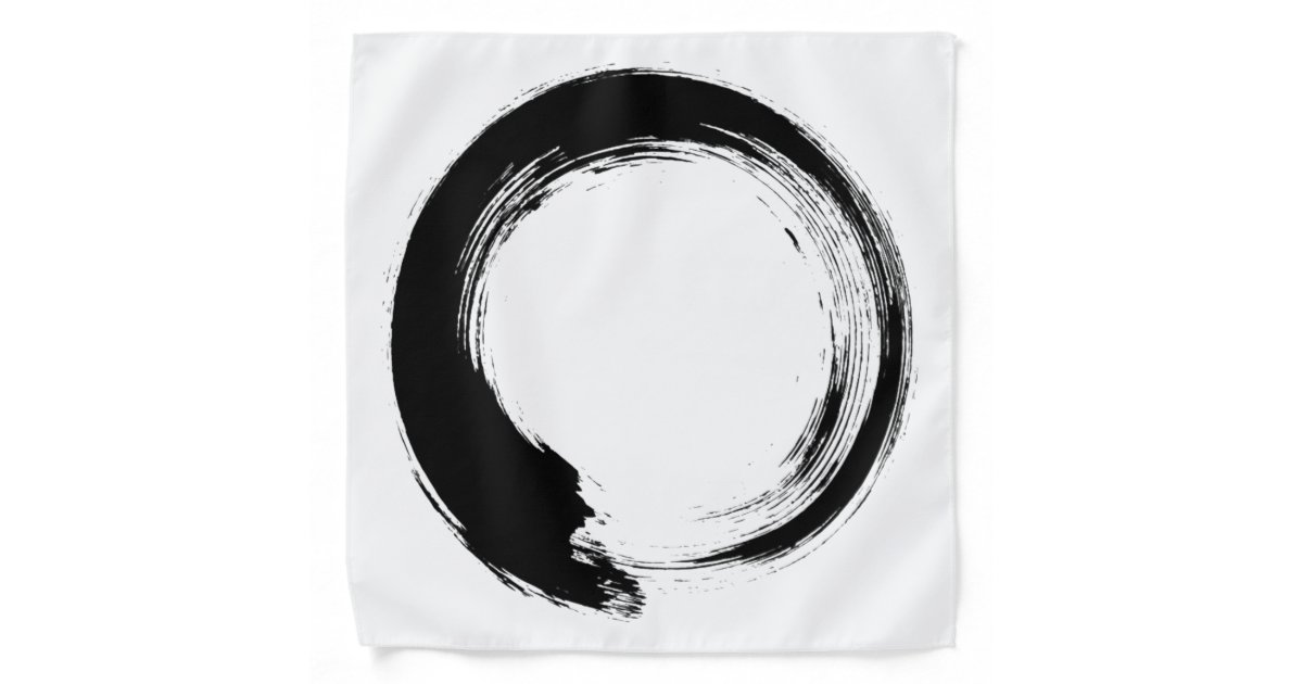 Enso Zen Circle Bandana | Zazzle