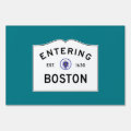 Entering Boston Sign | Zazzle