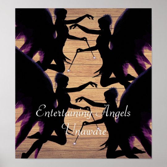 Entertaining Angels Unaware Poster | Zazzle.com