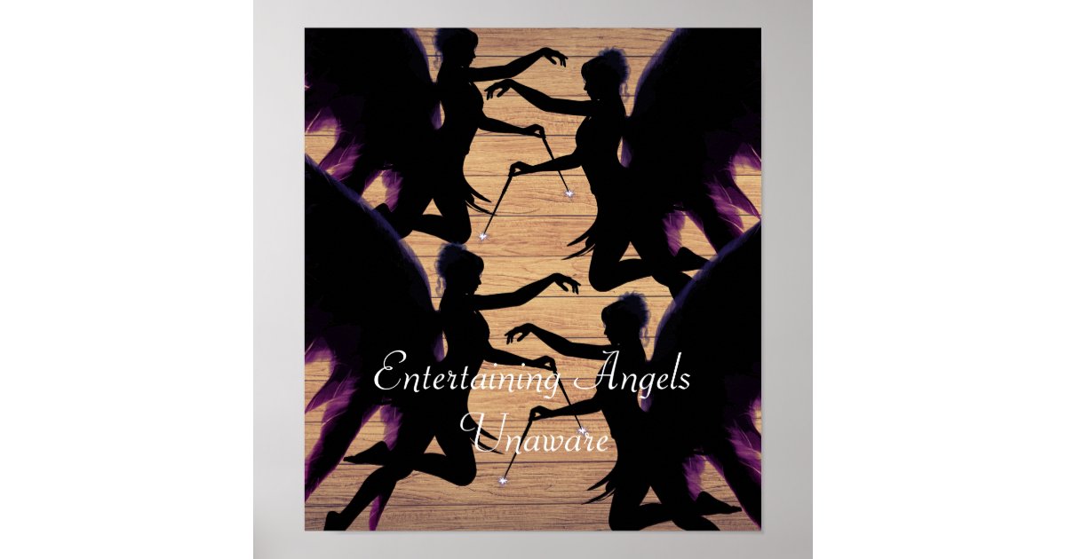 Entertaining Angels Unaware Poster | Zazzle