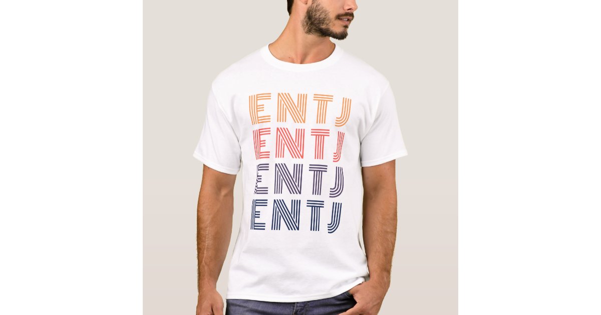 ENTJ MBTI - Commander Personality - Myers-Briggs T T-Shirt | Zazzle