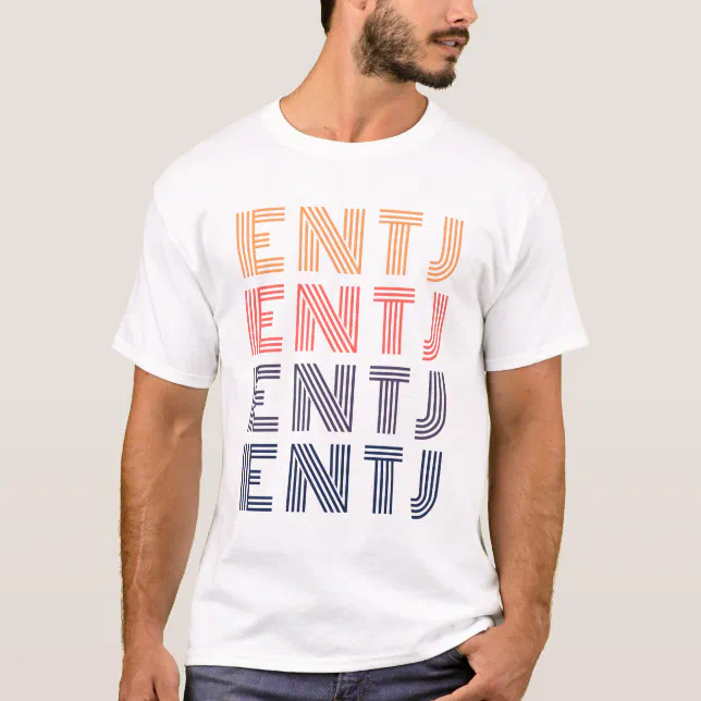 ENTJ MBTI - Commander Personality - Myers-Briggs T T-Shirt | Zazzle