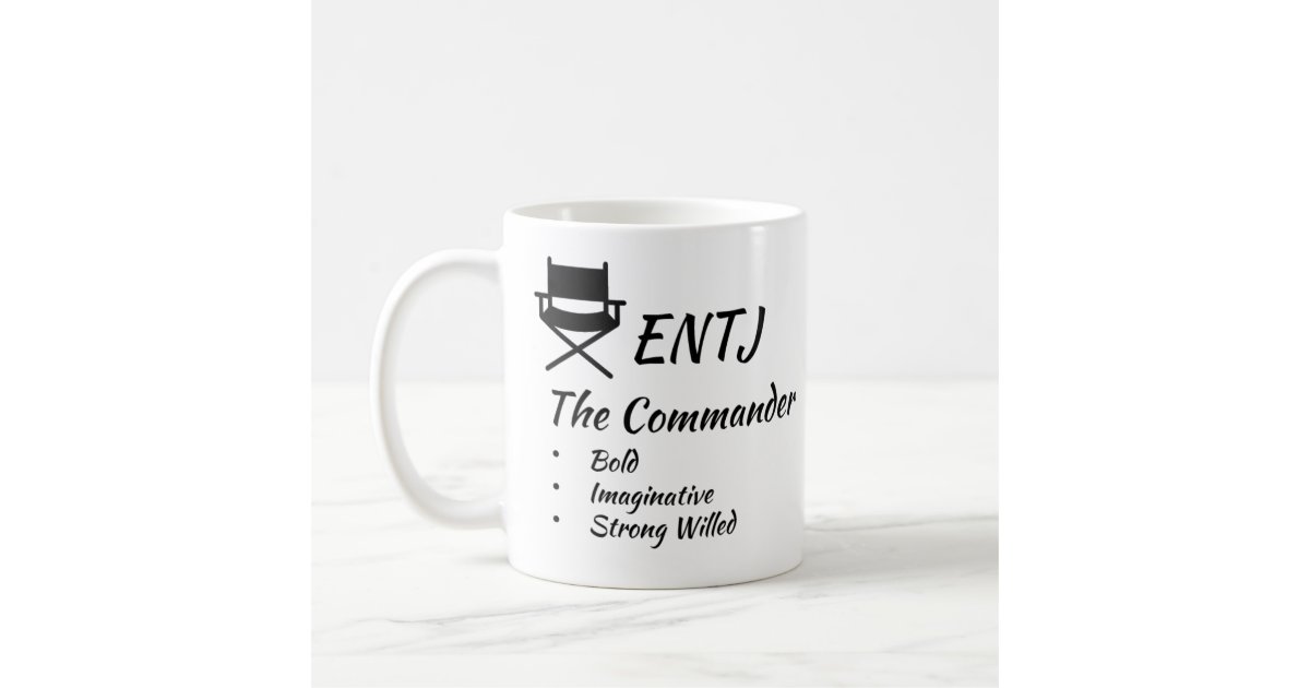 ENTJ MBTI Myers-Briggs Type Indicator Personality Coffee Mug | Zazzle