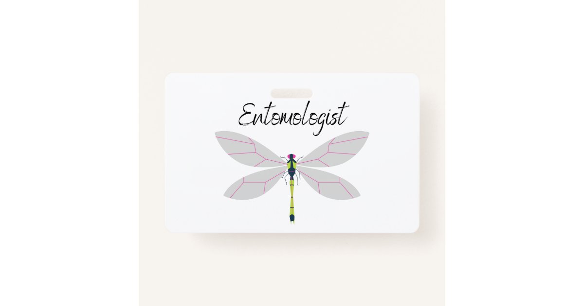 Entomologist Badge | Zazzle