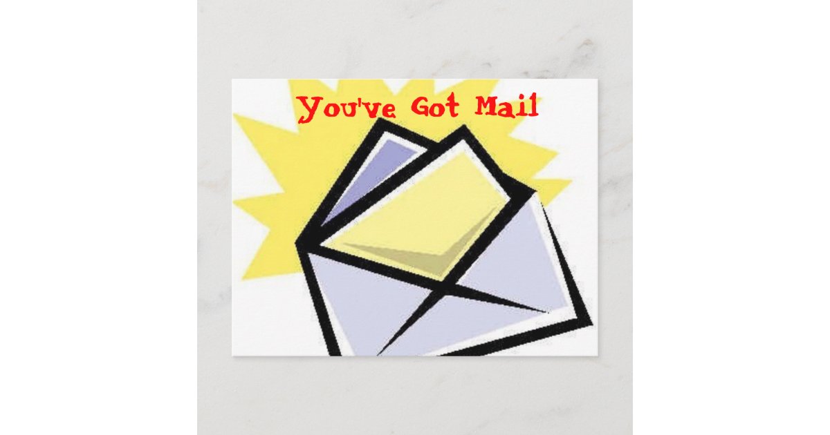 envelope[1], You've Got Mail Postcard | Zazzle
