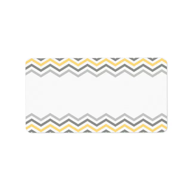 ENVELOPE ADDRESS LABELS :: chevron 1 | Zazzle