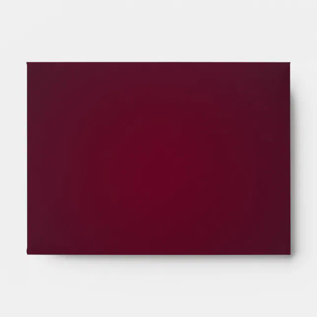 Envelope Dark Brown Maroon Gradient Blend & Black | Zazzle