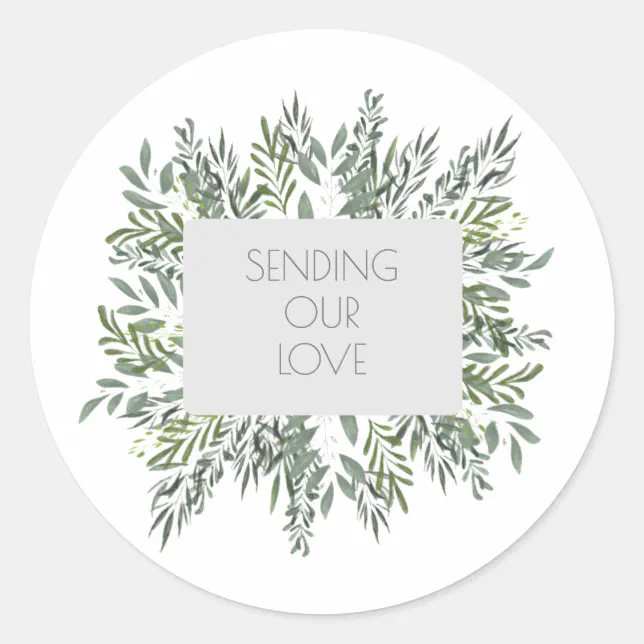 Envelope Seals/Stickers Classic Round Sticker | Zazzle