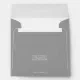 Envelope Square Dark Grey Return Address | Zazzle