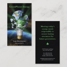 Environmental Business Card | Zazzle
