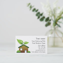 Environmental Design Business Card | Zazzle