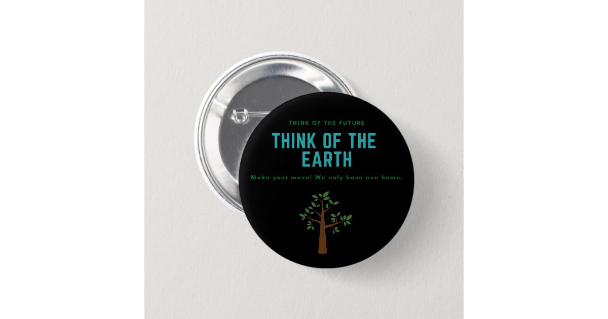 environmental recycle ecology button | Zazzle