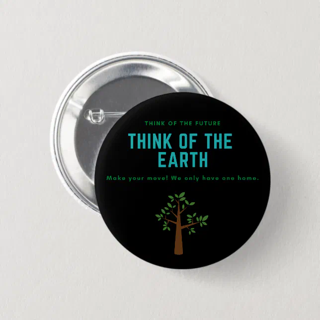 environmental recycle ecology button | Zazzle