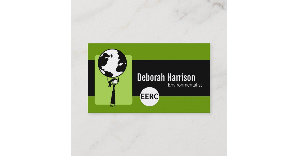 Environmentalist Business Cards | Zazzle