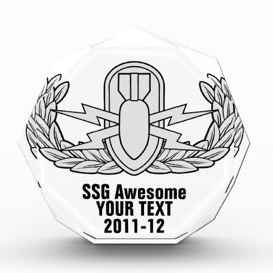 EOD badge Award | Zazzle.com