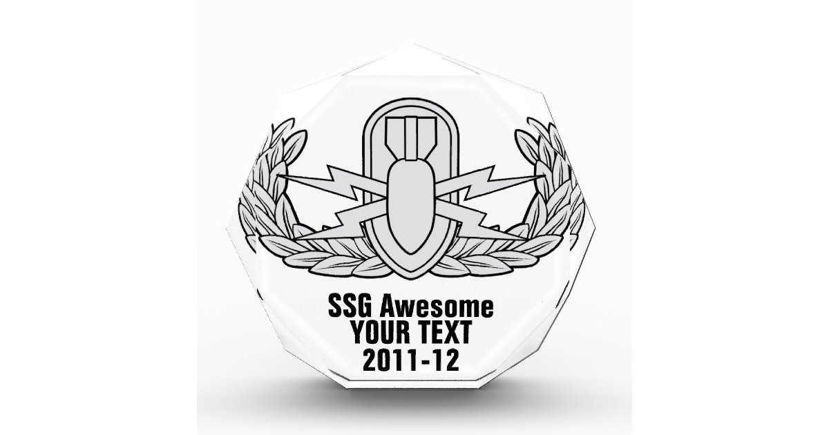 EOD badge Award | Zazzle
