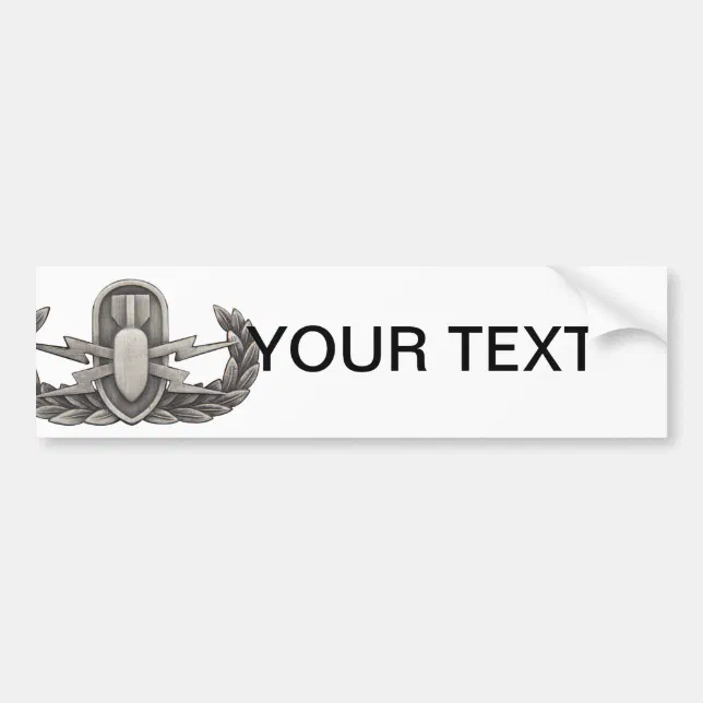 EOD BUMPER STICKER | Zazzle